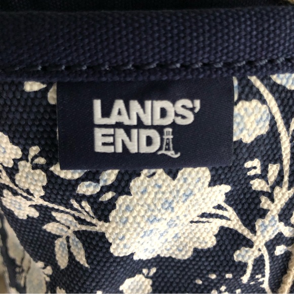 Lands' End | Bags | Nwt Lands End Medium Canvas Open Top Tote | Poshmark